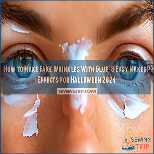 How to Make Fake Wrinkles With Glue: 8 Easy Makeup Effects for ...