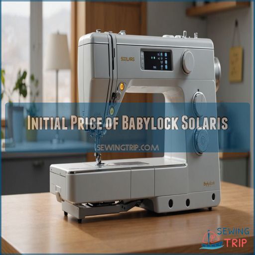 Babylock Solaris Sewing Machine Price and Features Revealed