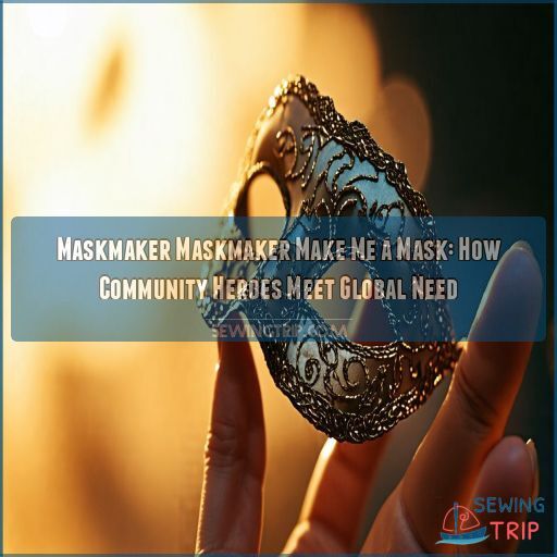 Maskmaker Maskmaker Make Me a Mask: How Community Heroes Meet Global Need