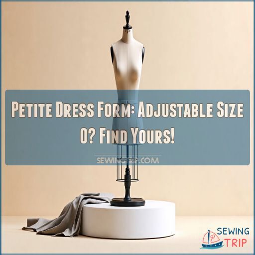 Petite Dress Form: Adjustable Size 0? Find Yours!