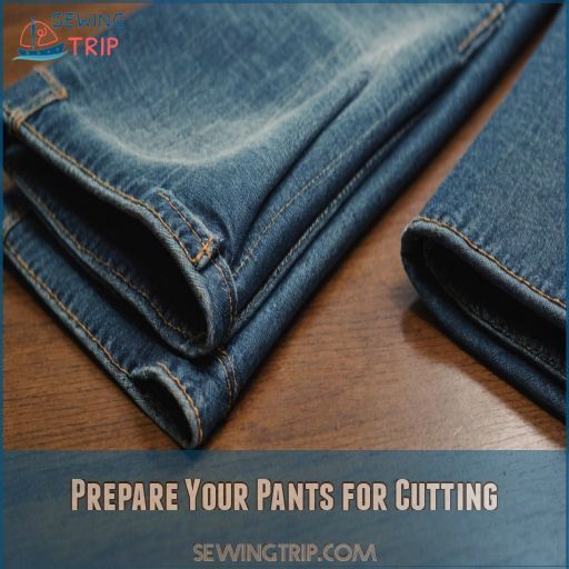 How to Cut Pants Into Shorts Without Sewing: Easy Steps