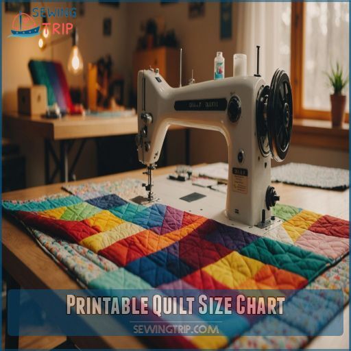 Quilt Size 101: Easy Size Guide + Free Printable Chart