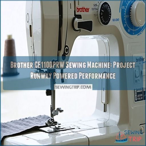 Brother CE1100PRW Sewing Machine: Project Runway Powered Performance