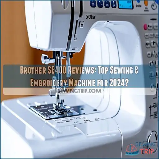 Brother SE400 Reviews: Top Sewing & Embroidery Machine for 2024?