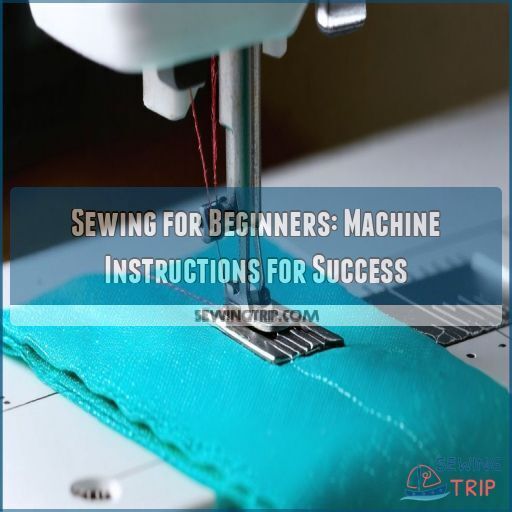Sewing for Beginners: Machine Instructions for Success