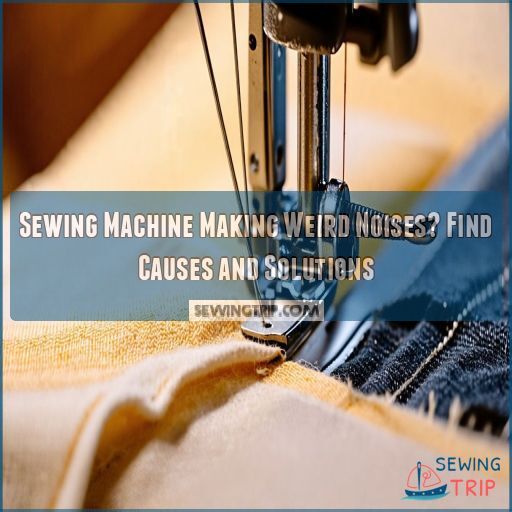 Sewing Machine Making Weird Noises? Find Causes and Solutions