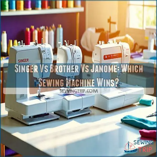 Singer Vs Brother Vs Janome: Which Sewing Machine Wins?