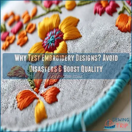 Why Test Embroidery Designs? Avoid Disasters & Boost Quality