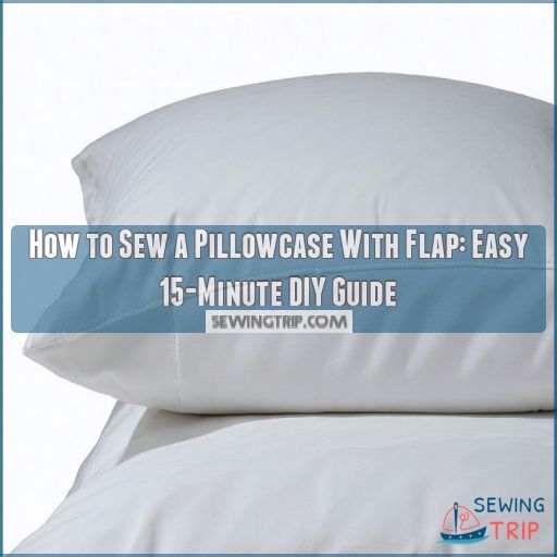 How to Sew a Pillowcase With Flap: Easy 15-Minute DIY Guide