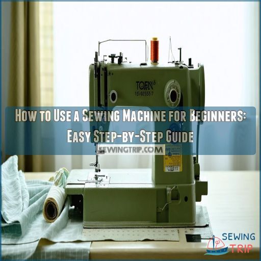 How to Use a Sewing Machine for Beginners: Easy Step-by-Step Guide