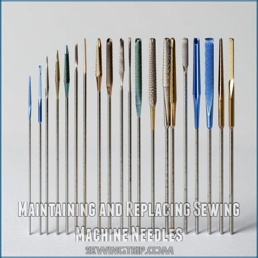 Sewing Machine Needle Types Chart & Sizes Guide (FREE PDF)