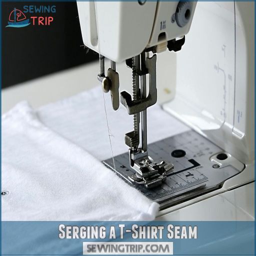 T-Shirt Hemming With a Serger: The Hidden Secret for Pro Results