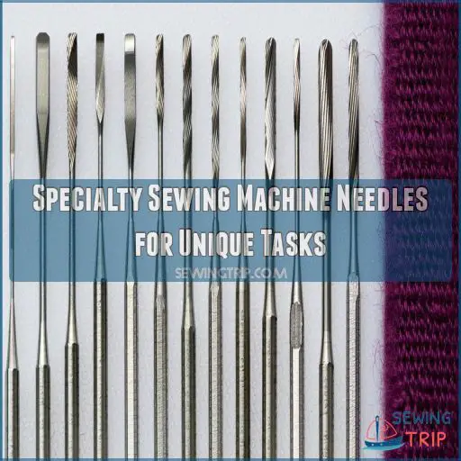 Sewing Machine Needle Types Chart & Sizes Guide (FREE PDF)