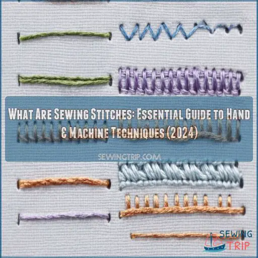 What Are Sewing Stitches: Essential Guide to Hand & Machine Techniques ...