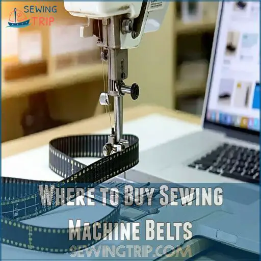 Where to Buy Sewing Machine Belts + Types, Tips & Replacement Guide