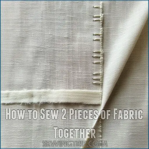 How to Sew 2 Pieces of Fabric Together: Step-by-Step Guide