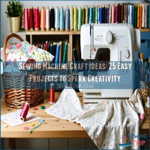 Sewing Machine Craft Ideas: 25 Easy Projects to Spark Creativity