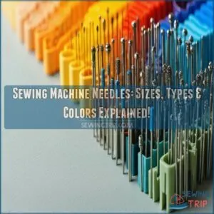 Sewing Machine Needle Types Chart & Sizes Guide (FREE PDF)