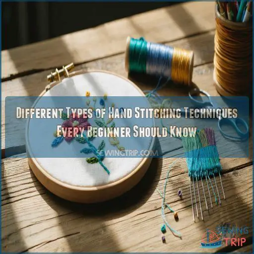 Different Types of Hand Stitching Techniques Every Beginner Should Know