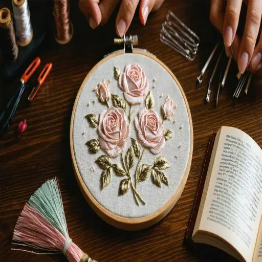 Learning Advanced Embroidery Techniques: Top Stitches and Texture Tips