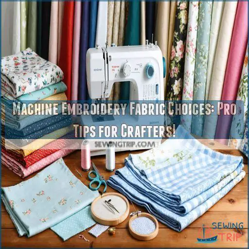 Machine Embroidery Fabric Choices: Pro Tips for Crafters!