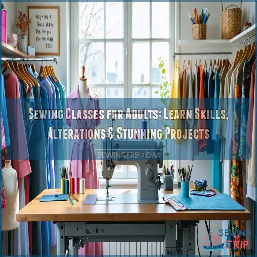Sewing Classes for Adults: Learn Skills, Alterations & Stunning Projects