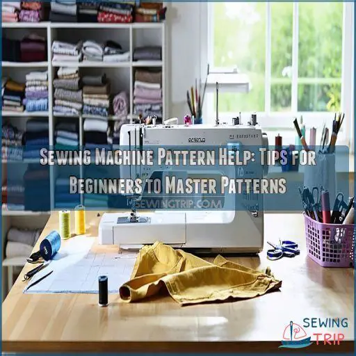Sewing Machine Pattern Help: Tips for Beginners to Master Patterns
