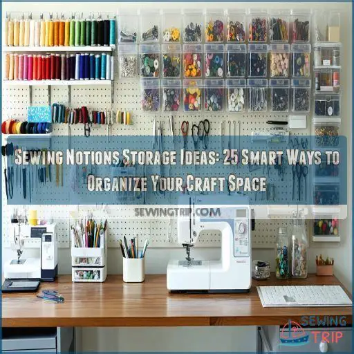 Sewing Notions Storage Ideas: 25 Smart Ways to Organize Your Craft Space