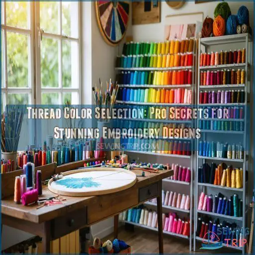 Thread Color Selection: Pro Secrets for Stunning Embroidery Designs