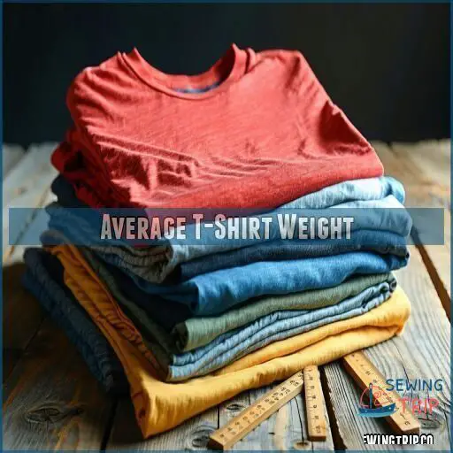 T Shirt Weigh: How Heavy is Yours?