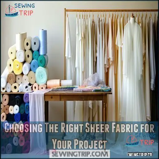 Types of Sheer Fabric: Names, Uses, and Tips for Your Next Project
