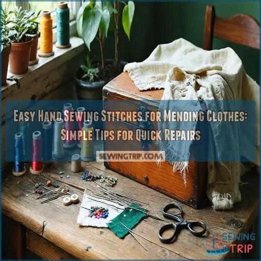 Easy Hand Sewing Stitches for Mending Clothes: Simple Tips for Quick ...