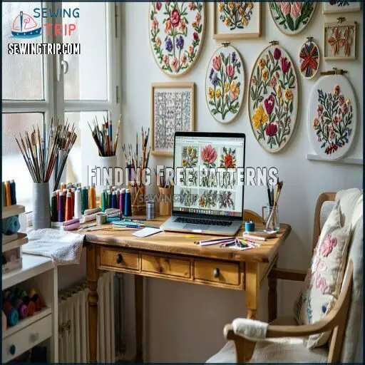 Free Hand Embroidery Patterns & Designs