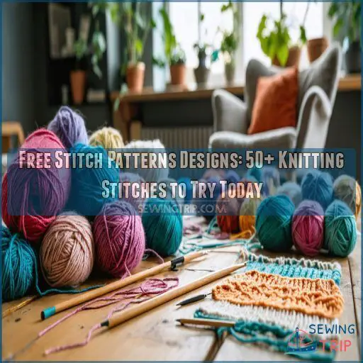 Free Stitch Patterns Designs: 50+ Knitting Stitches to Try Today