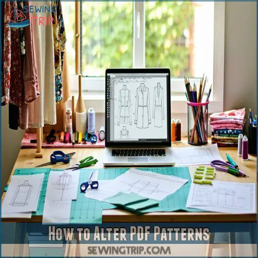 How to Alter PDF Sewing Patterns: Step-by-Step Guide for Perfect Fit