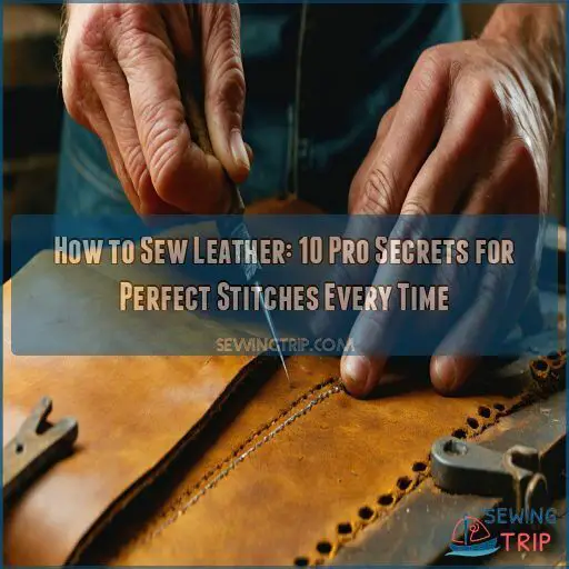 How to Sew Leather: 10 Pro Secrets for Perfect Stitches Every Time