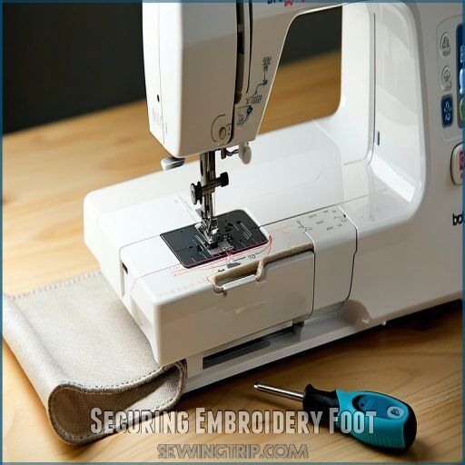How to Attach Embroidery Foot to Brother Sewing Machine Step-by-Step