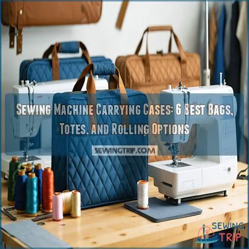 Sewing Machine Carrying Cases: 6 Best Bags, Totes, and Rolling Options