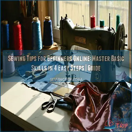 Sewing Tips for Beginners Online: Master Basic Skills in 4 Easy Steps ...