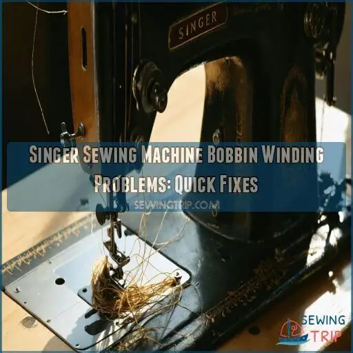 Singer Sewing Machine Bobbin Winding Problems: Quick Fixes