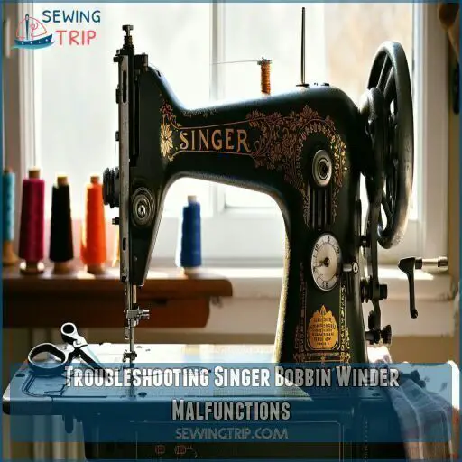 Singer Sewing Machine Bobbin Winding Problems: Quick Fixes