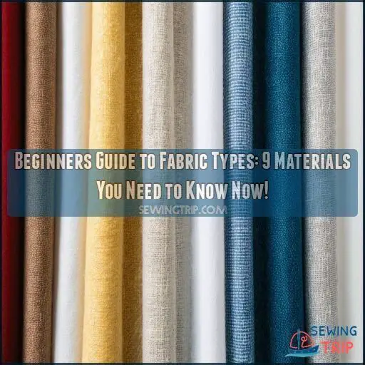 Beginners Guide to Fabric Types: 9 Materials You Need to Know Now!