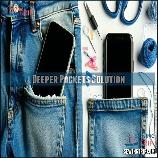 How to Sew Deeper Pockets: Fix Those Useless Tiny Pockets in 10 Minutes