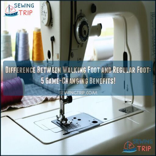 Difference Between Walking Foot and Regular Foot: 5 Game-Changing Benefits!