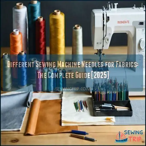 Different Sewing Machine Needles for Fabrics: The Complete Guide [2025]