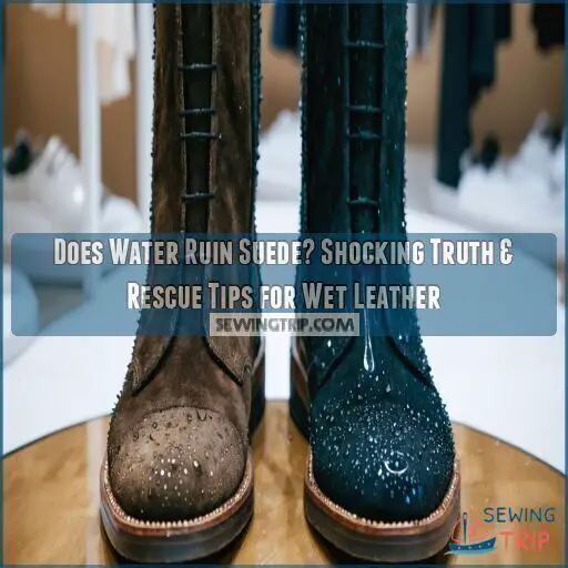 Does Water Ruin Suede? Shocking Truth & Rescue Tips for Wet Leather