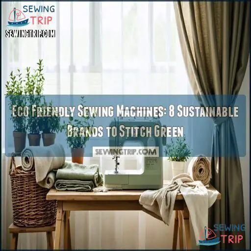 Eco Friendly Sewing Machines: 8 Sustainable Brands to Stitch Green