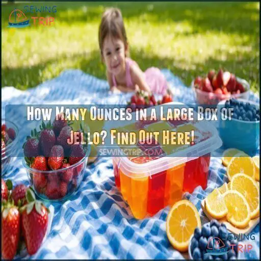 How Many Ounces in a Large Box of Jello? Find Out Here!