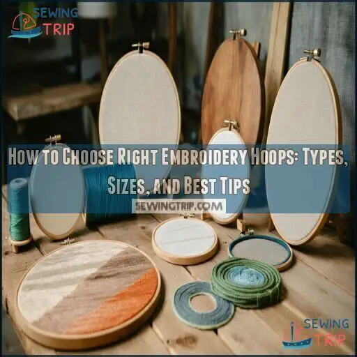 How to Choose Right Embroidery Hoops: Types, Sizes, and Best Tips