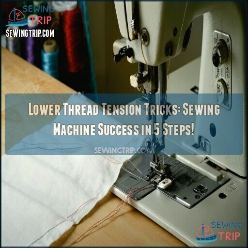 Lower Thread Tension Tricks: Sewing Machine Success in 5 Steps!